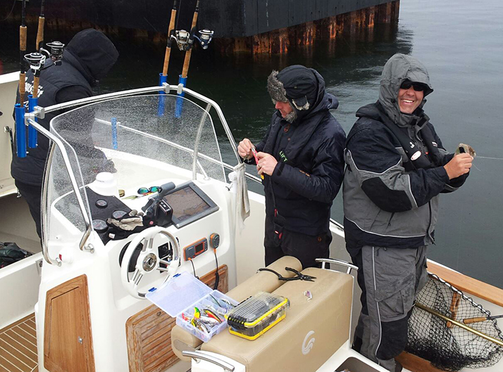 13:00 börjar direktsänt fiske, demo, tips och trix med Patrick Sebile ...